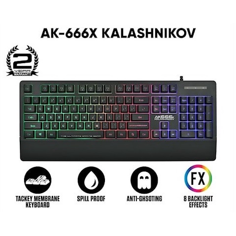 Jual Keyboard Gaming Combo Bundle Armaggeddon AK-666x Kalashnikov Spi ...