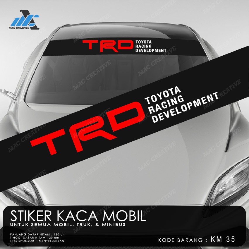 Jual STIKER KACA DEPAN MOBIL SEMUA TIPE - STIKER KACA MOBIL UNIVERSAL ...