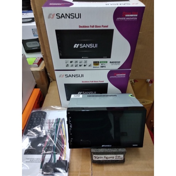 Jual Head unit Sansui Deckless MP5 Autolink 7inch sa5202i | Shopee ...