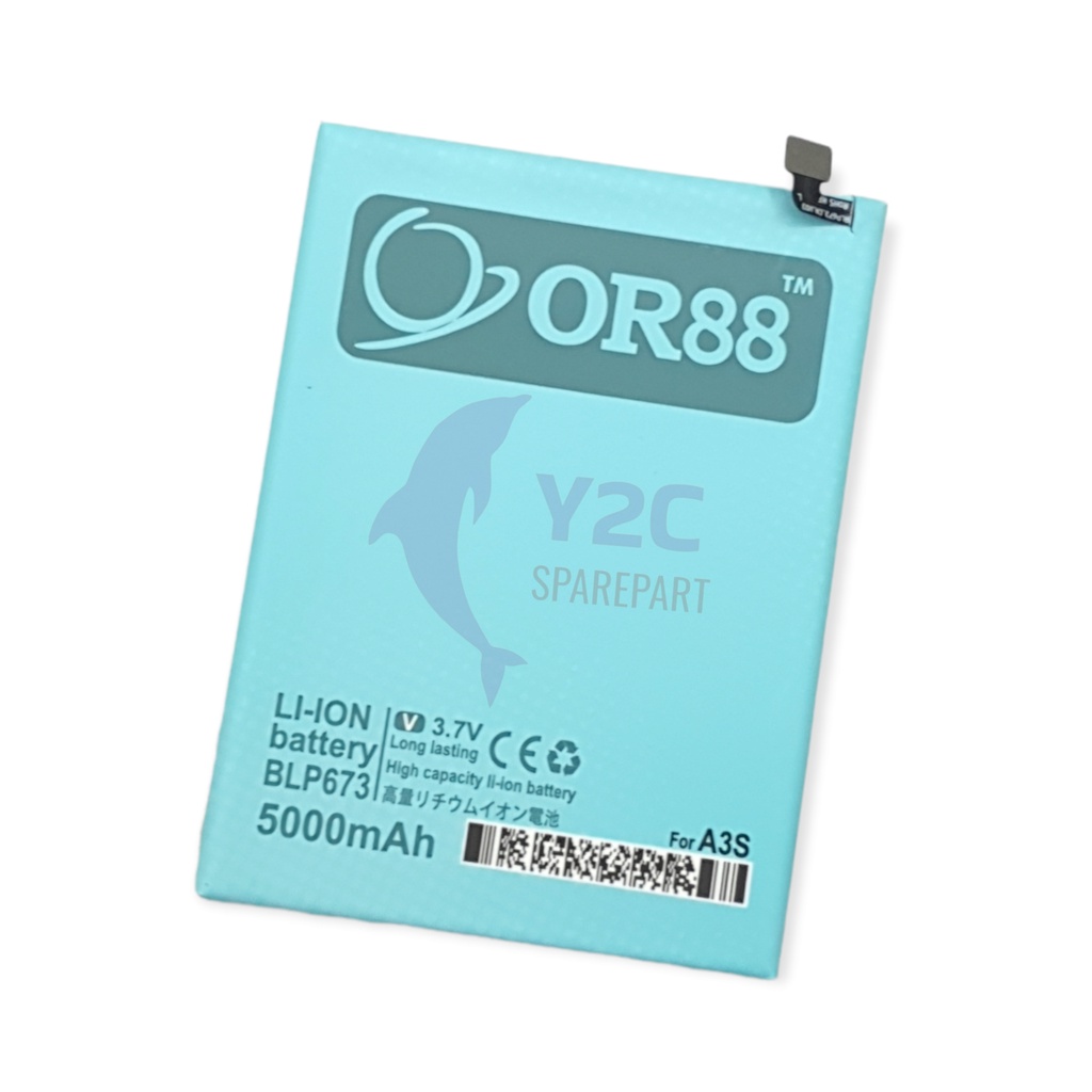 Jual BATERAI OPPO A3S A5S A12 A31 A11K REAL 2 REAL C1 / BLP673 DOUBLE ...