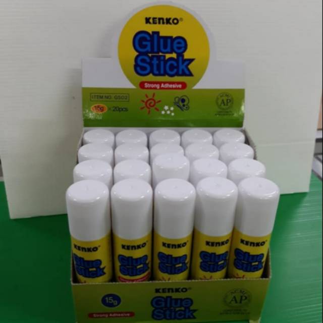 Jual Lem Stik Glue Stick Kenko 15 gr Lem Kertas 15 gram | Shopee Indonesia