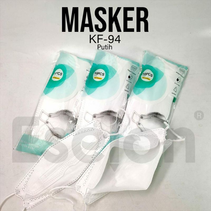 Jual masker kf94 putih | Shopee Indonesia