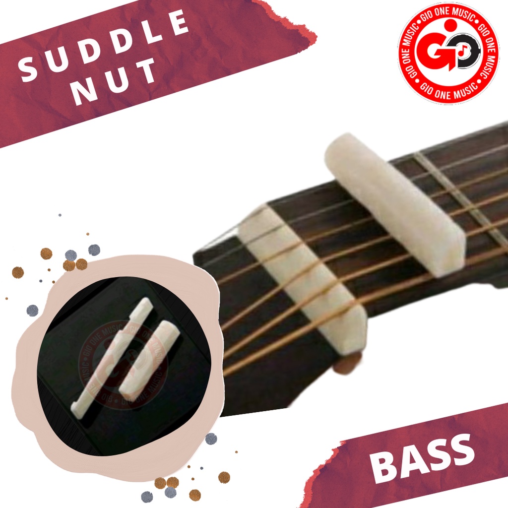Jual SUDLE & NUT / SUDLE / SUDDLE NUT GITAR AKUSTIK (COD) | Shopee ...