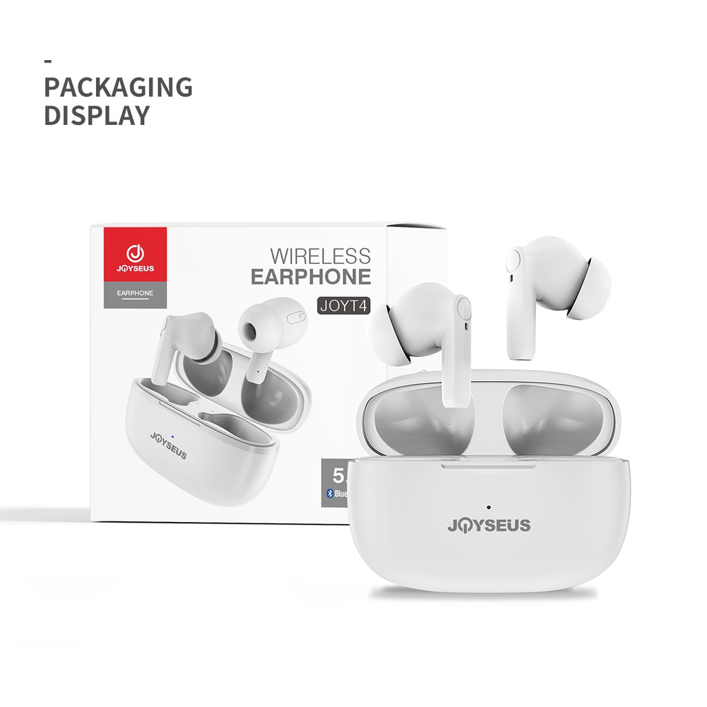Jual JOYSEUS Headset Bluetooth TWS Earphone Bluetooth Wireless Earbuds ...