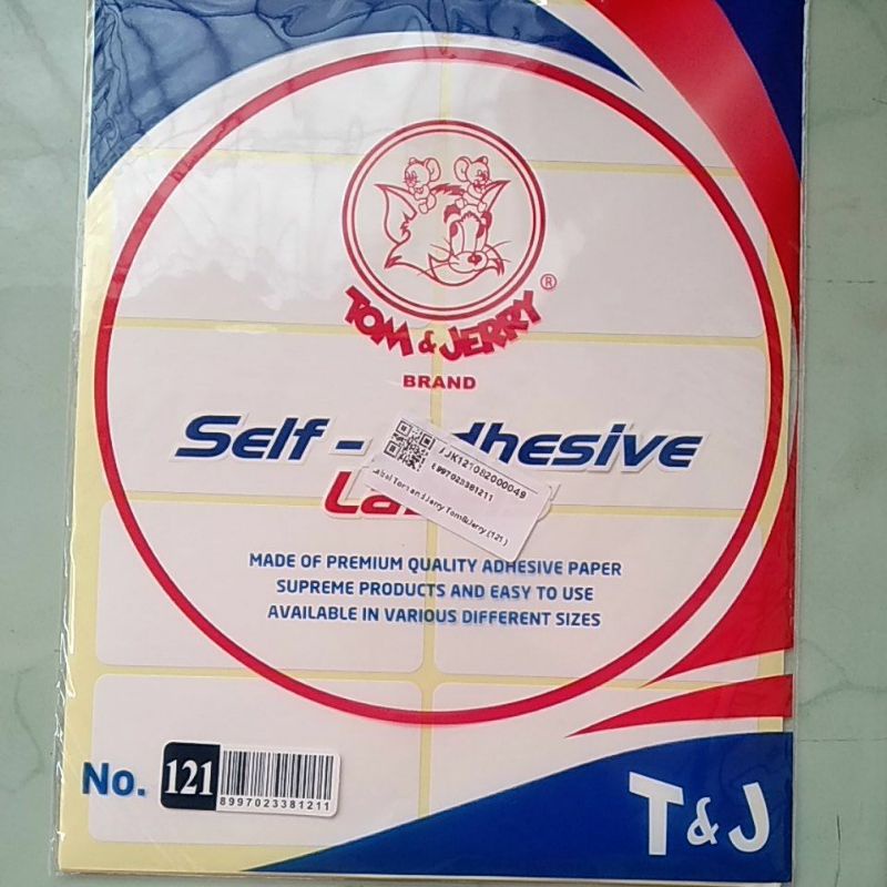 Jual SATUAN Label Tom & jerry ukuran 99 103 121 | Shopee Indonesia
