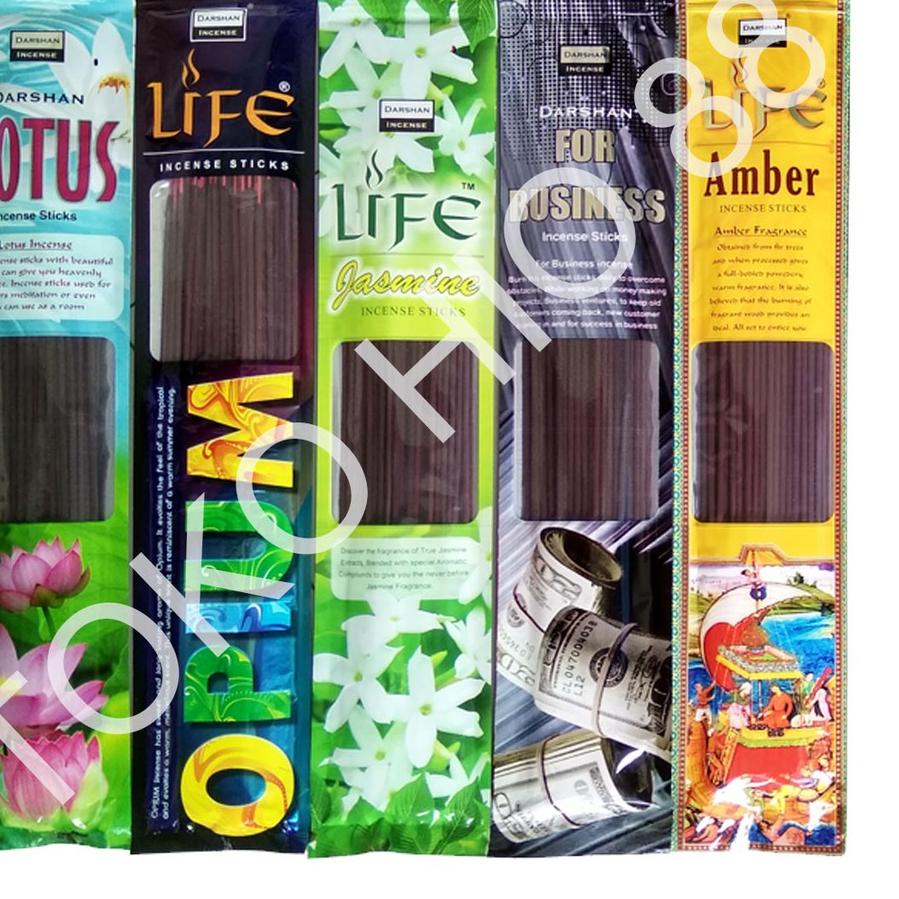 Jual ♥ Hio India Dupa Wangi Buhur Aromaterapi Merk Darshan Incense Long ...