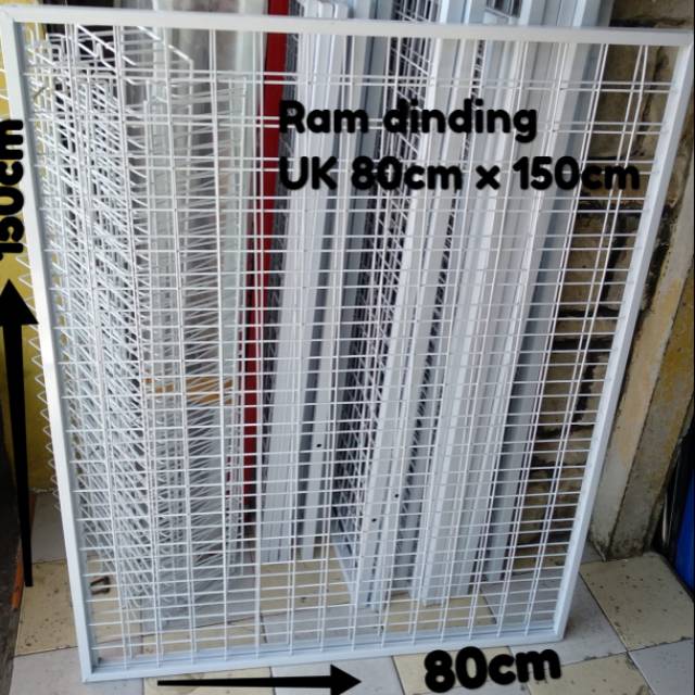 Jual Ram dinding/rak bingkai display aksesoris UK 80 x150 | Shopee ...