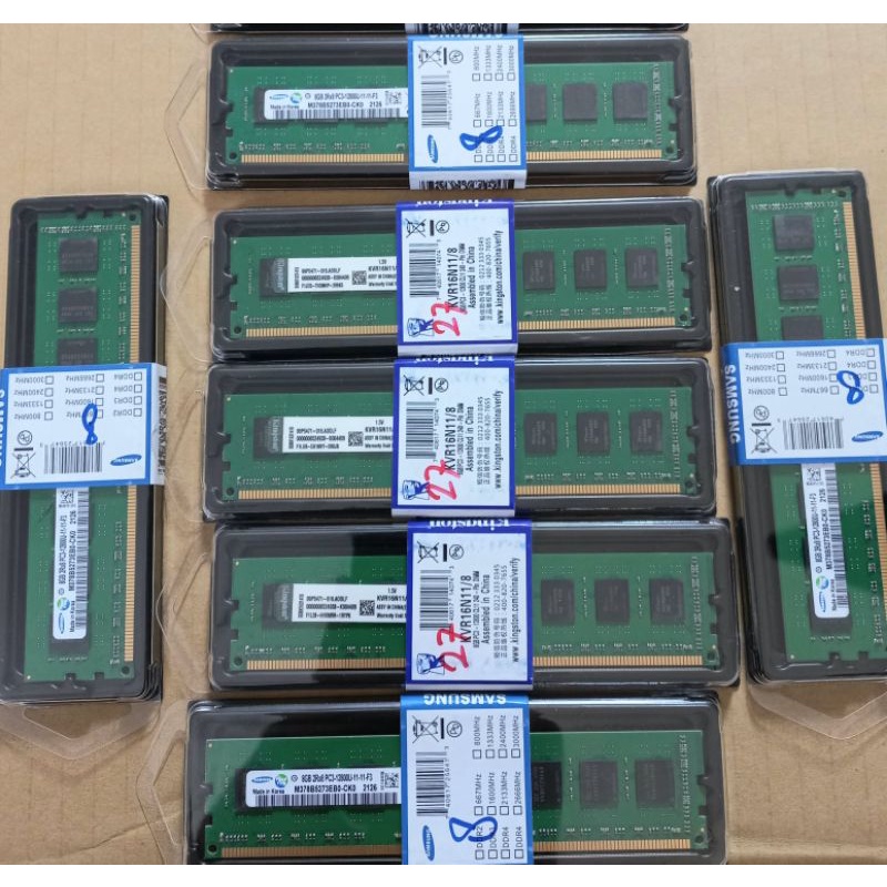 Jual Ram Ddr3 8gb Memory PC Komputer Desktop Garansi 1 tahun | Shopee ...