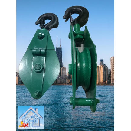 Jual Kerekan Timba Sumur 4" Inch 1 Ton Rush-Catrol-Katrol Hijau ...