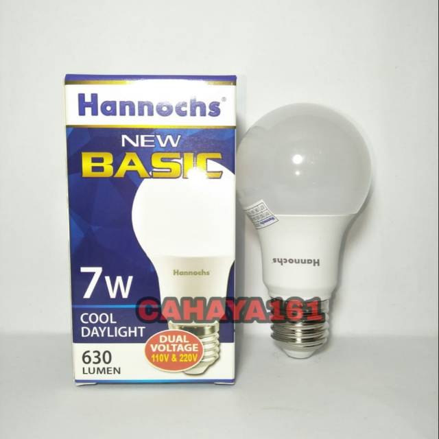 Jual Bohlam led Hannochs New Basic 7 watt putih | Shopee Indonesia