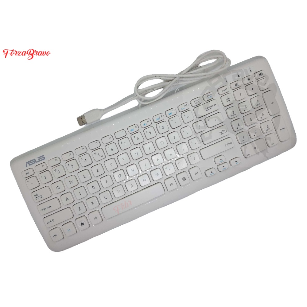 Jual ASUS PC DESKTOP KEYBOARD With Wired USB All in One KU-0902 (WHITE ...