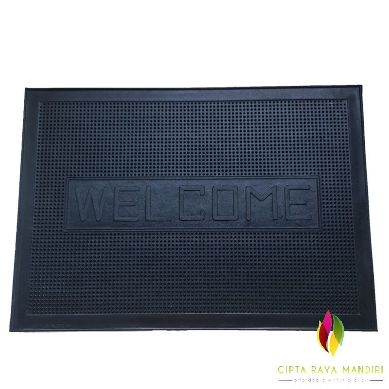 Jual Keset Karpet Karet Anti Slip Welcome 40 x 60 cm Keset Karet ...
