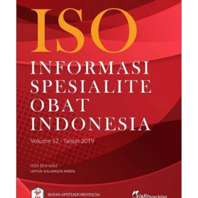 Jual buku iso informasi spesialite obat indonesia vol:52 | Shopee Indonesia