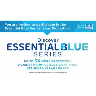 Jual Lensa Progresif ESSILOR ESSENTIALS EVERYDAY BLUE UV CUT 420 1.6 ...