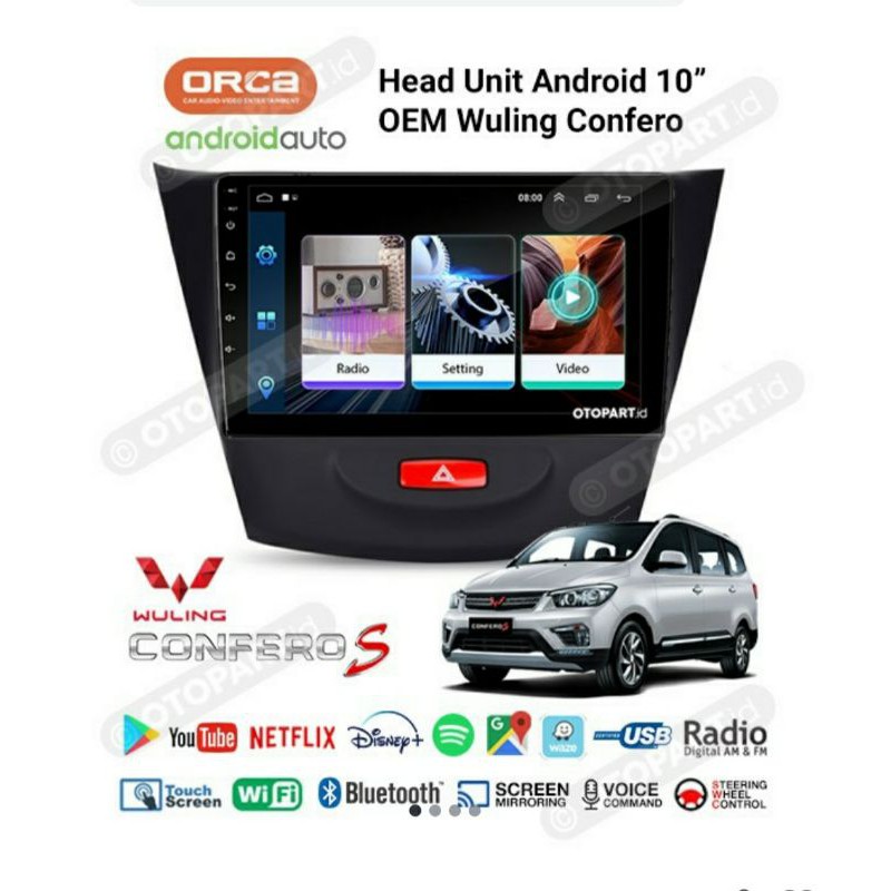 Jual Head unit oem confero s - tv android confero s - tv android orca ...