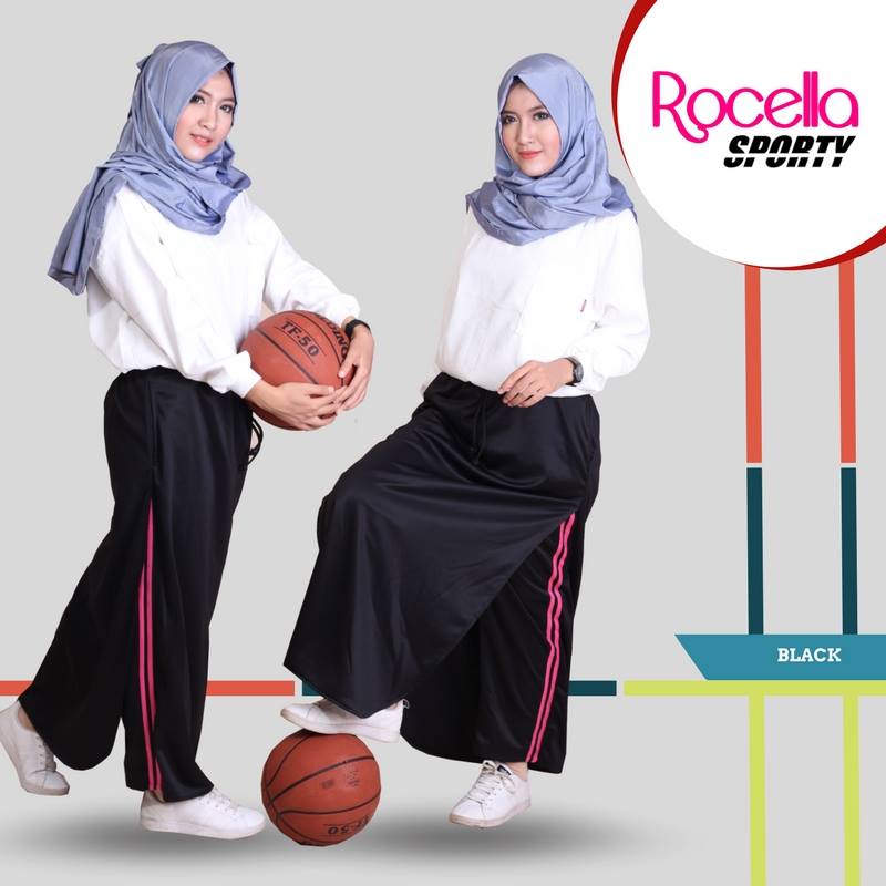 Jual Rocella Rok Sporty - Rok Celana Training Olahraga Muslimah Syari ...