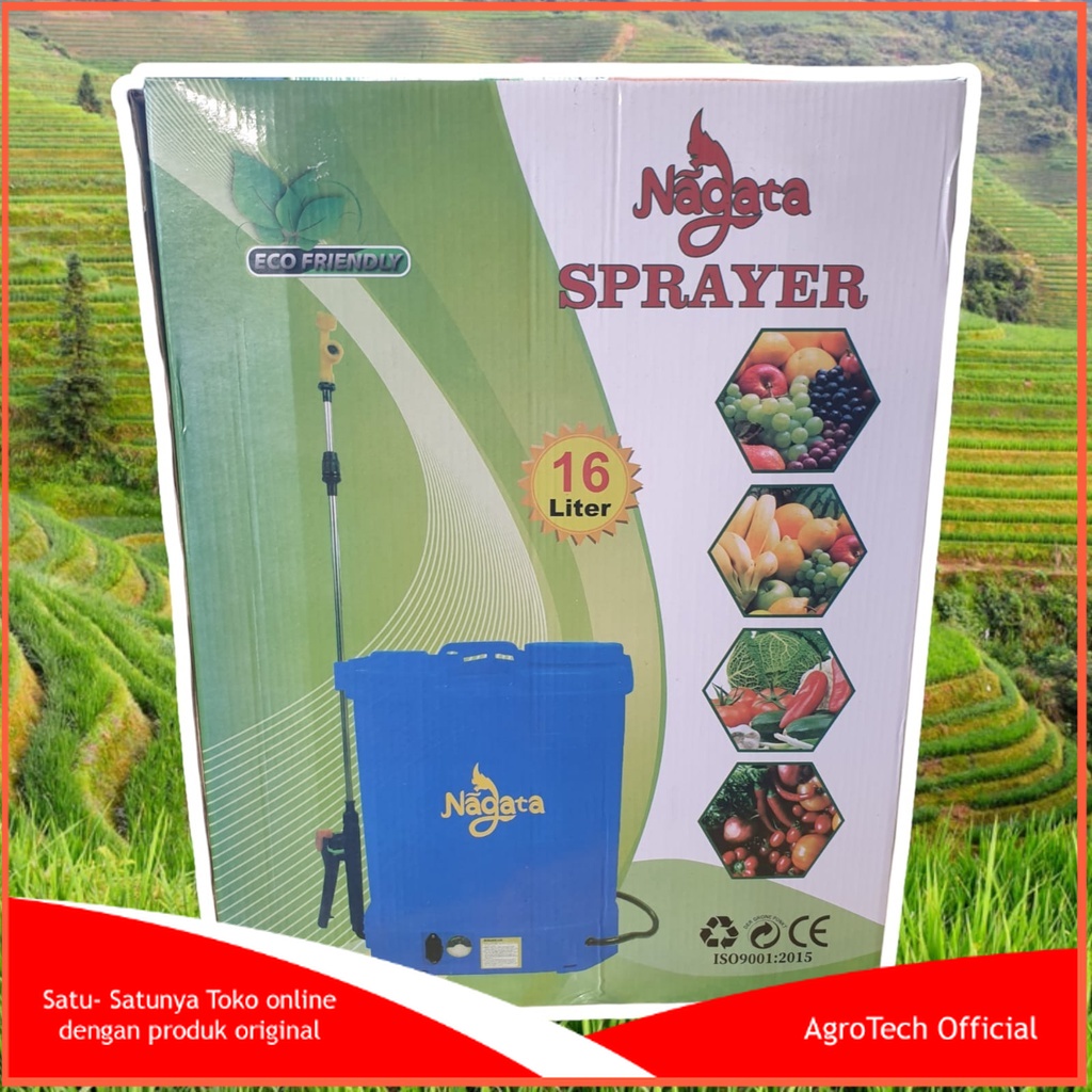 Jual SPRAYER ELEKTRIK NAGATA 16 LITER | Shopee Indonesia