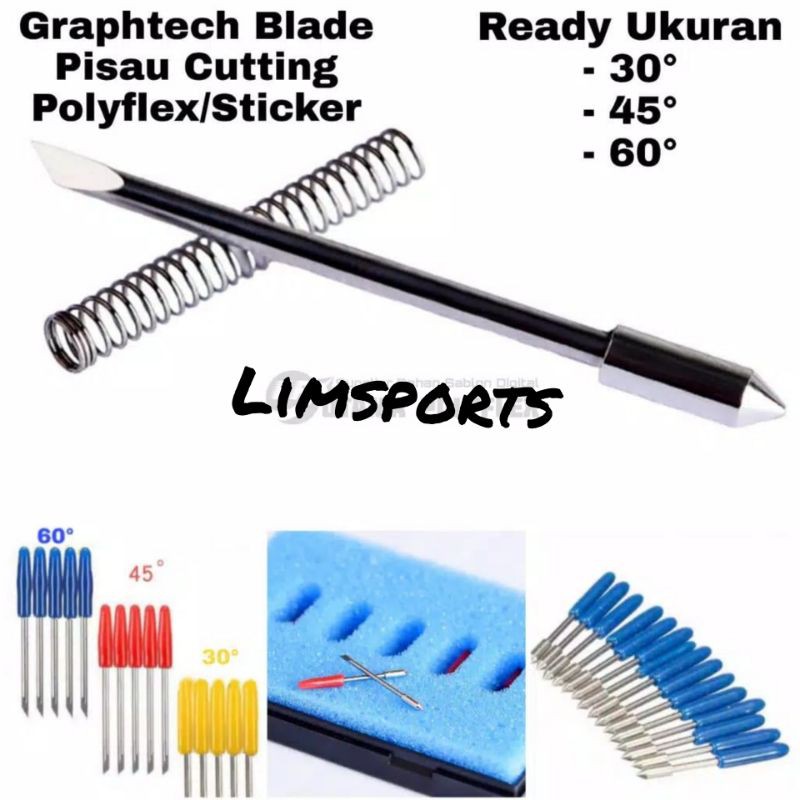 Jual Cutting Blade / Mata Pisau Cutting Graphtech / Jarum Mesin Cutting ...