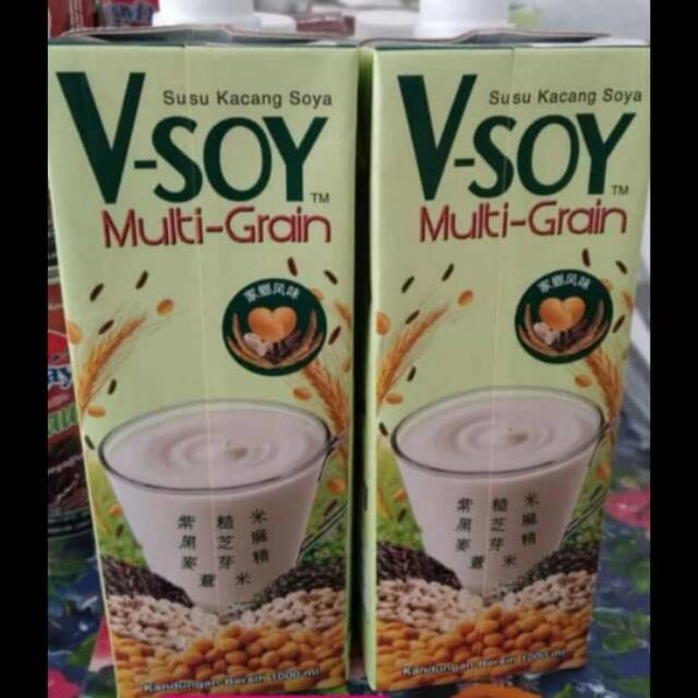Jual V-soy multigrain 1 liter | Shopee Indonesia
