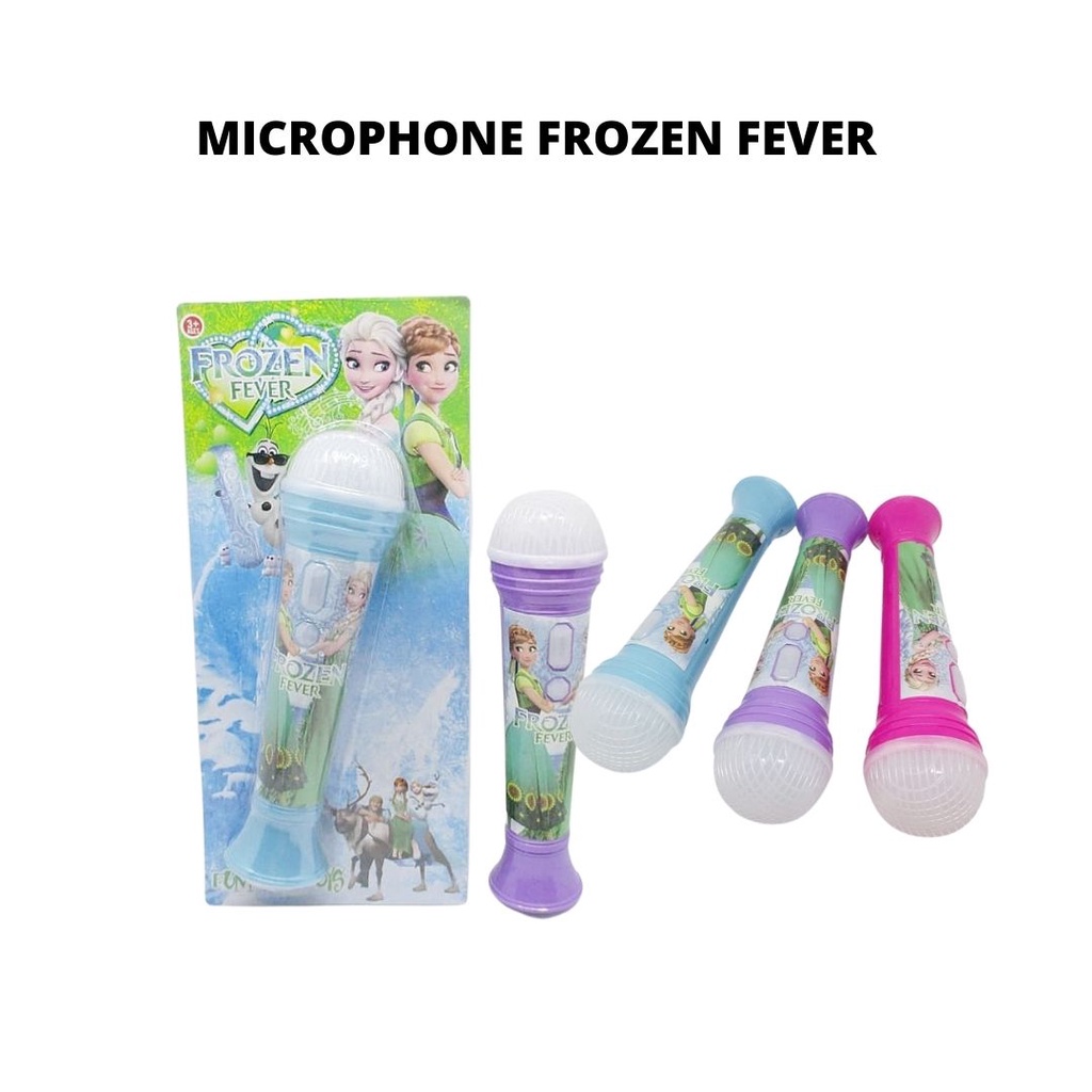 Jual OMTEPEN - MAINAN ANAK MICROPHONE FROZEN FEVER WARNA UNGU,BIRU,PINK ...