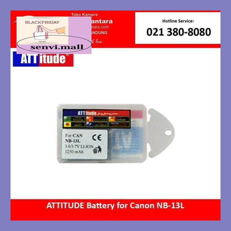 Jual 20Ksrsen Attitude Battery For Canon Nb-13L 5040Jsei | Shopee Indonesia