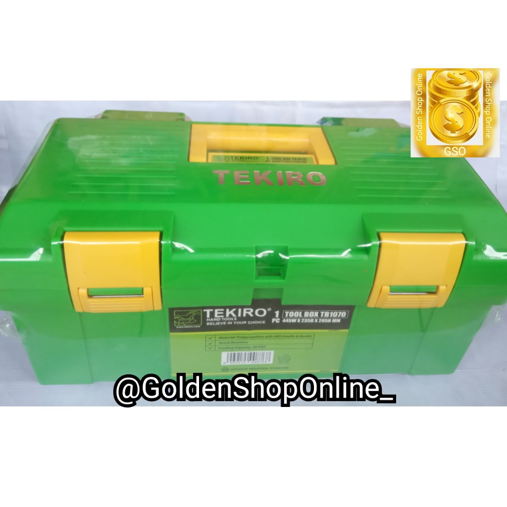 Jual Tool Box 0210 ST-TB1070 Type TB902 ( Plastik ) Tekiro | Shopee Indonesia