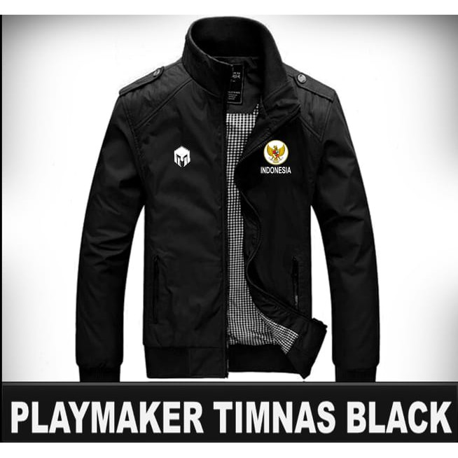 Jual Jaket Parasut Taslan Playmaker Timnas Garuda Indonesia Kerja ...