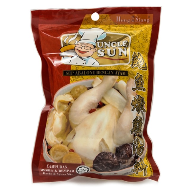 Jual uncle sun soup abalone dengan ayam 110 g | Shopee Indonesia