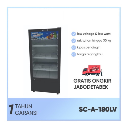 Jual Frigigate SCA-180 LV Showcase 150 Litter Liter | Shopee Indonesia