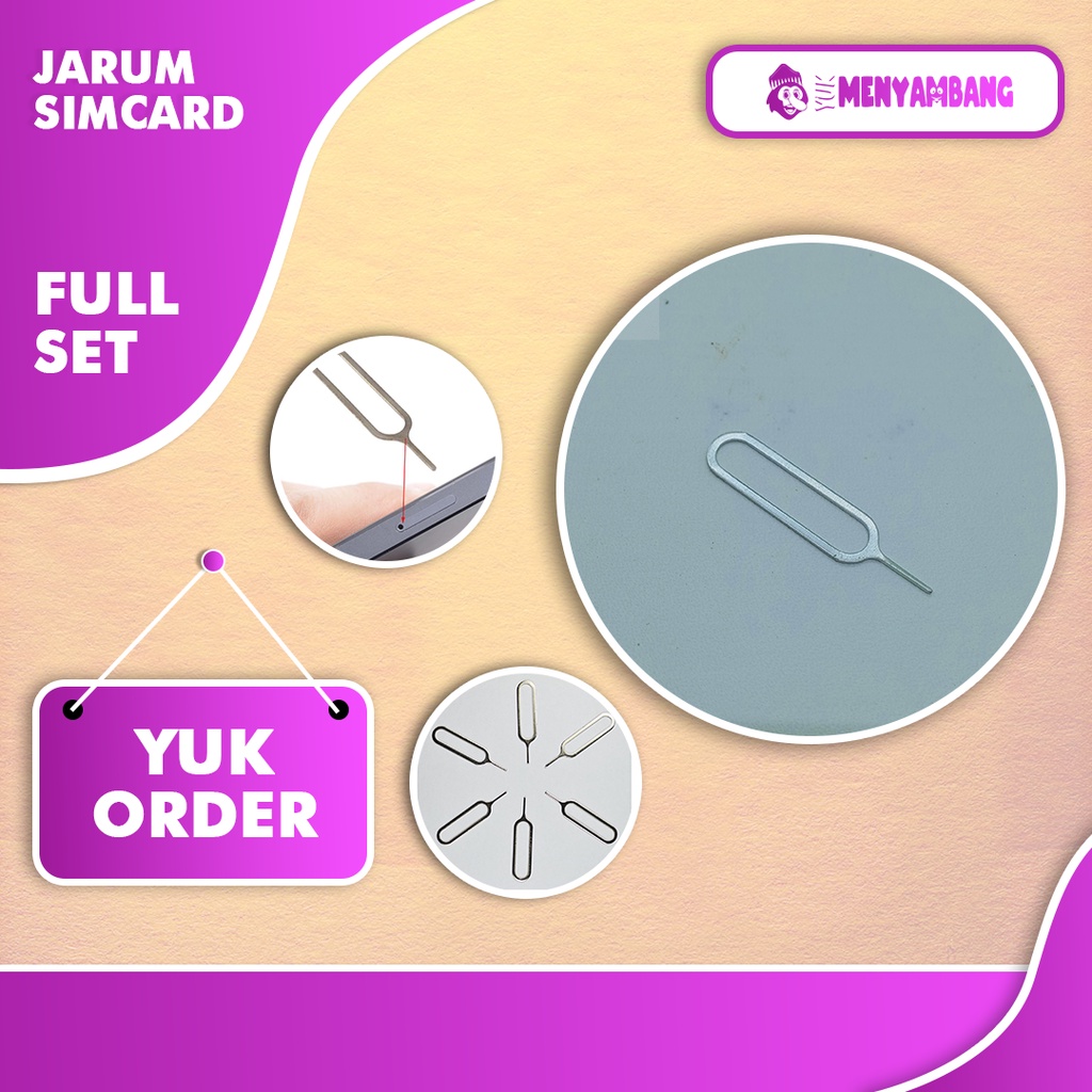 Jual 41070 | Jarum Simcard | Jarum Tusukan Ejector Sim Card | Shopee ...