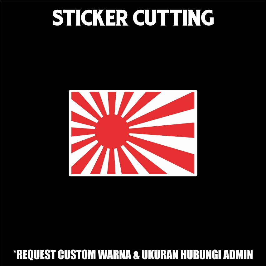Jual Sticker Cutting Japan Flag | Shopee Indonesia