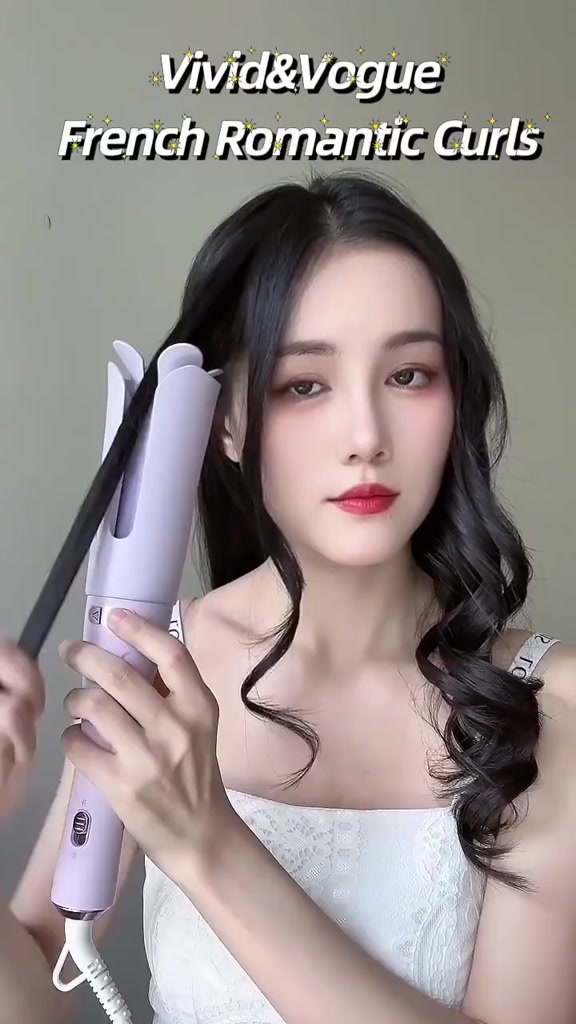 Jual Vivid&Vogue Anti Melepuh Catokan Curly Otomatis Tahan Lama 32mm Ion Ceramic bagus big Hair ...