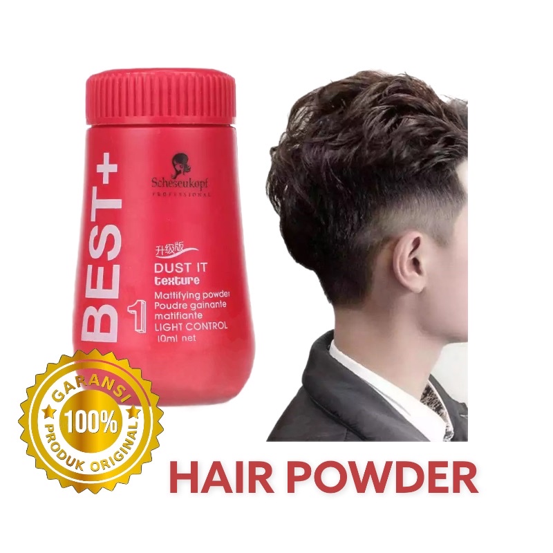 Jual Best New Best+ Hair Powder Pria Wanita Bedak Rambut 10 Gram ...