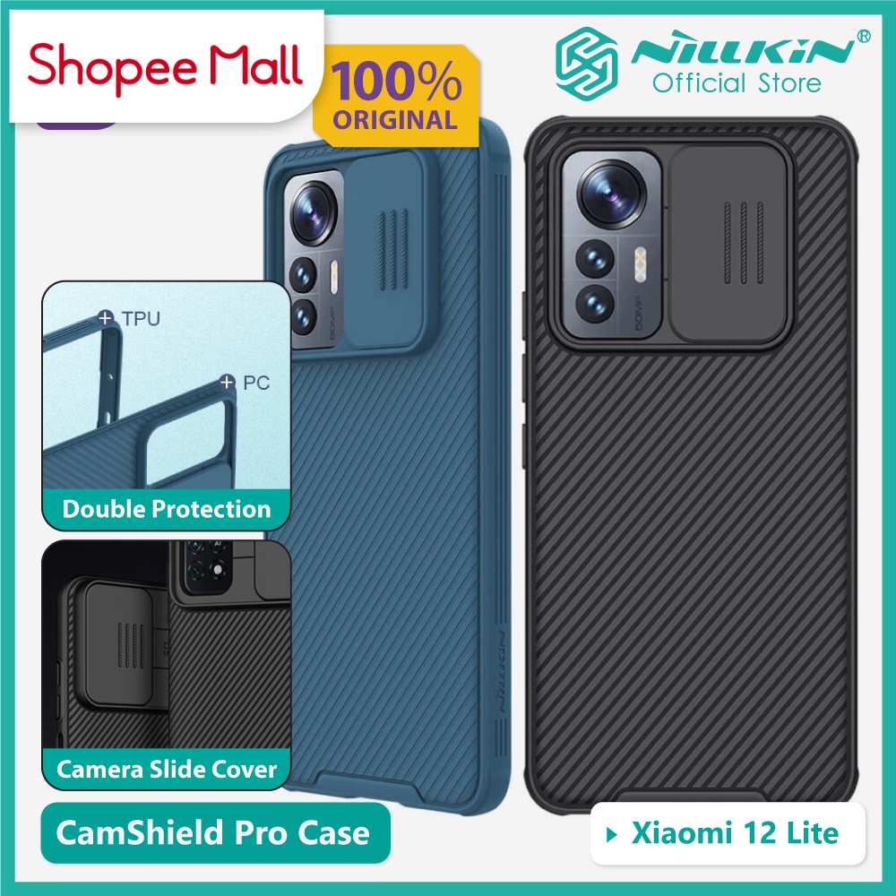 Jual Case Xiaomi 12 Lite Nillkin CamShield Pro Camera Cover Slide ...