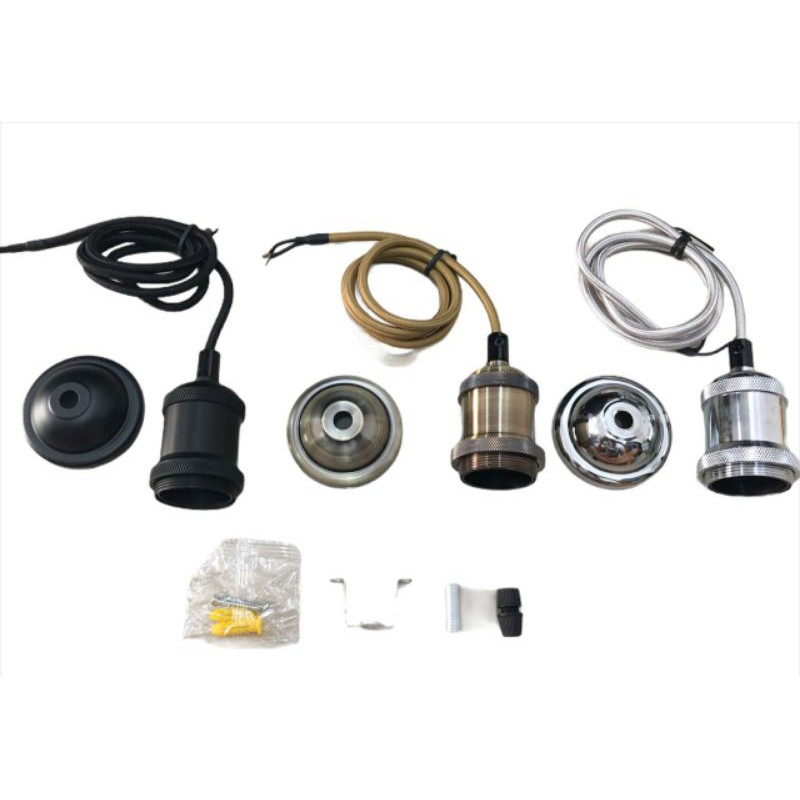 Jual fiting gantung besi antik lampu hias | Shopee Indonesia