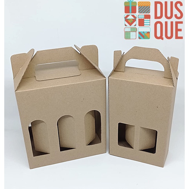 Jual (10 PCS) DUS BOTOL / BOX BOTOL 250 ML / HAMPERS BOTOL JINJING ...