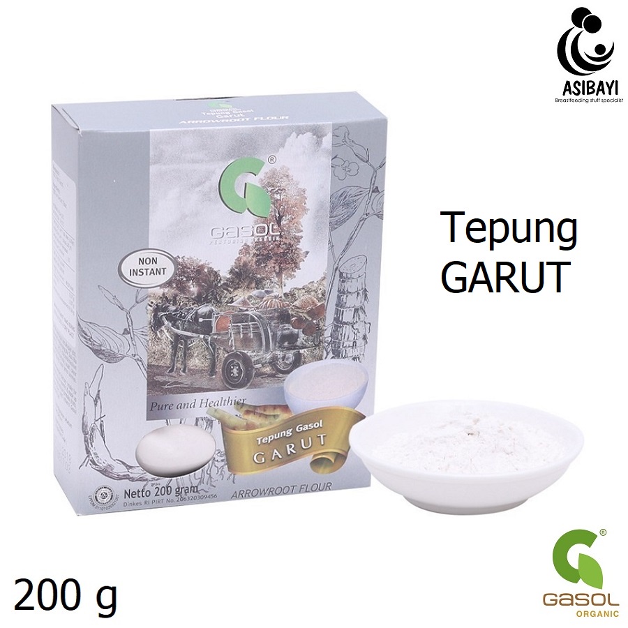 Jual Gasol Tepung Garut Whole Arrowroot Powder Flour | Shopee Indonesia
