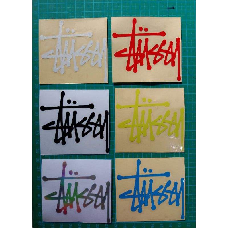 Jual sticker cutting stussy | Shopee Indonesia
