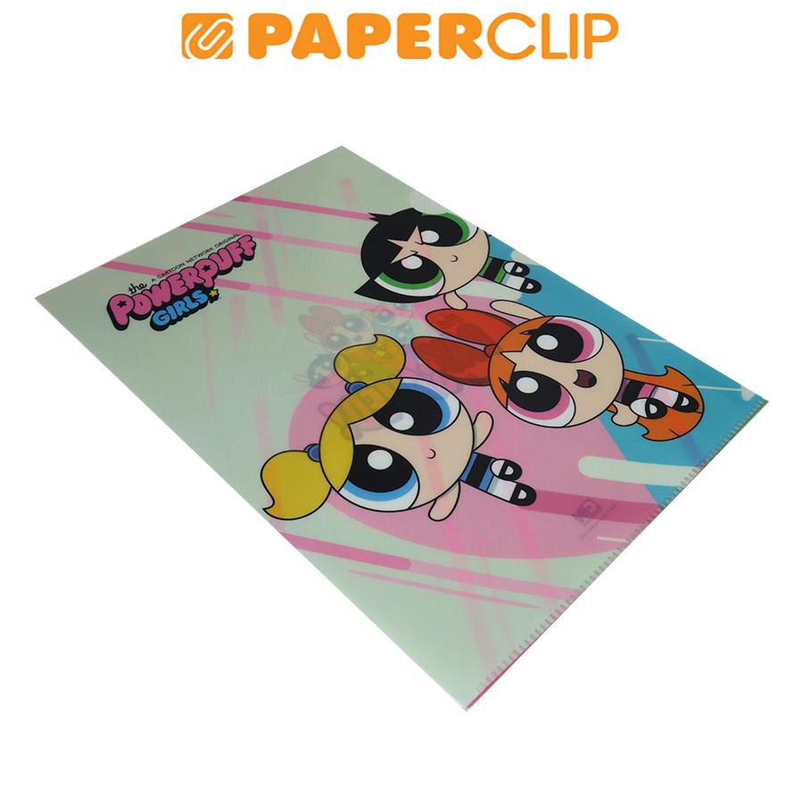 Jual MAP PLASTIK POWERPUFF GIRLS A4 MRY029 | Shopee Indonesia