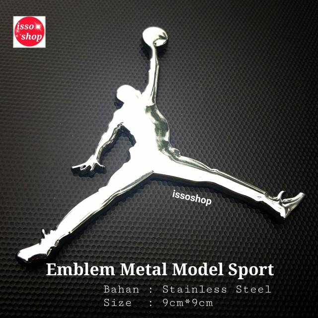 Jual Emblem Stiker/Emblem Body/Emblem Metal 3D Air Jordan | Shopee ...