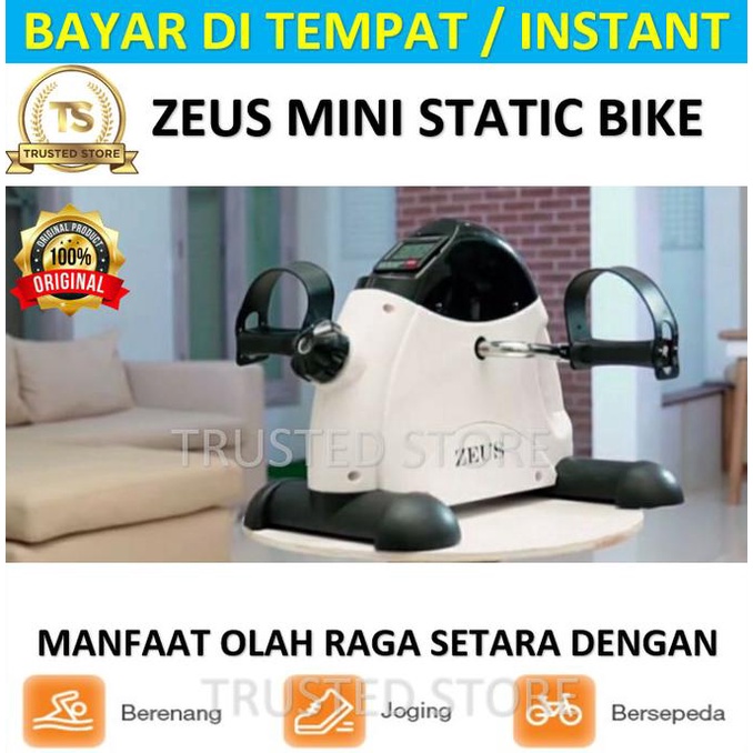 Jual Zeus Mini Bike Static Sepeda Terapi Statis Zeus Sport Exercise ...