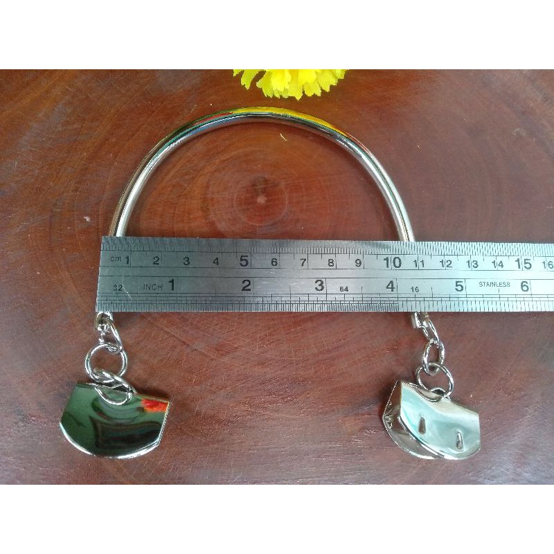 Jual handle/gagang tas rajut/handle tas besi (1 pasang/2pcs) | Shopee ...