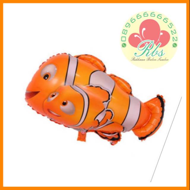 Jual Balon foil karakter nemo | Shopee Indonesia