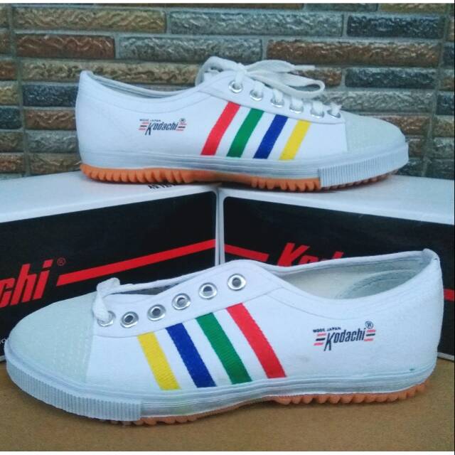 Jual SEPATU KODACHI CAPUNG RAINBOW 2/SEPATU KODACI PUTIH/SEPATU KODACHI ...