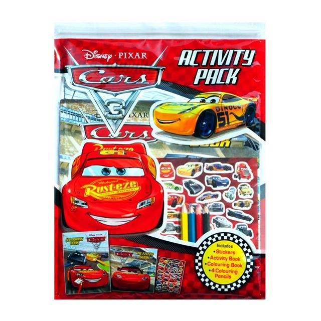 Jual Disney Pixar Cars 3 Activity Pack (Includes: Stickers, Activity ...