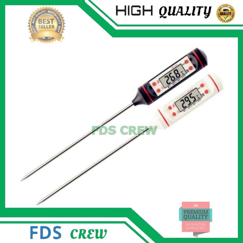 Jual TERMOMETER DIGITAL Dapur Makanan Masakan Air Kopi Thermometer Zat ...