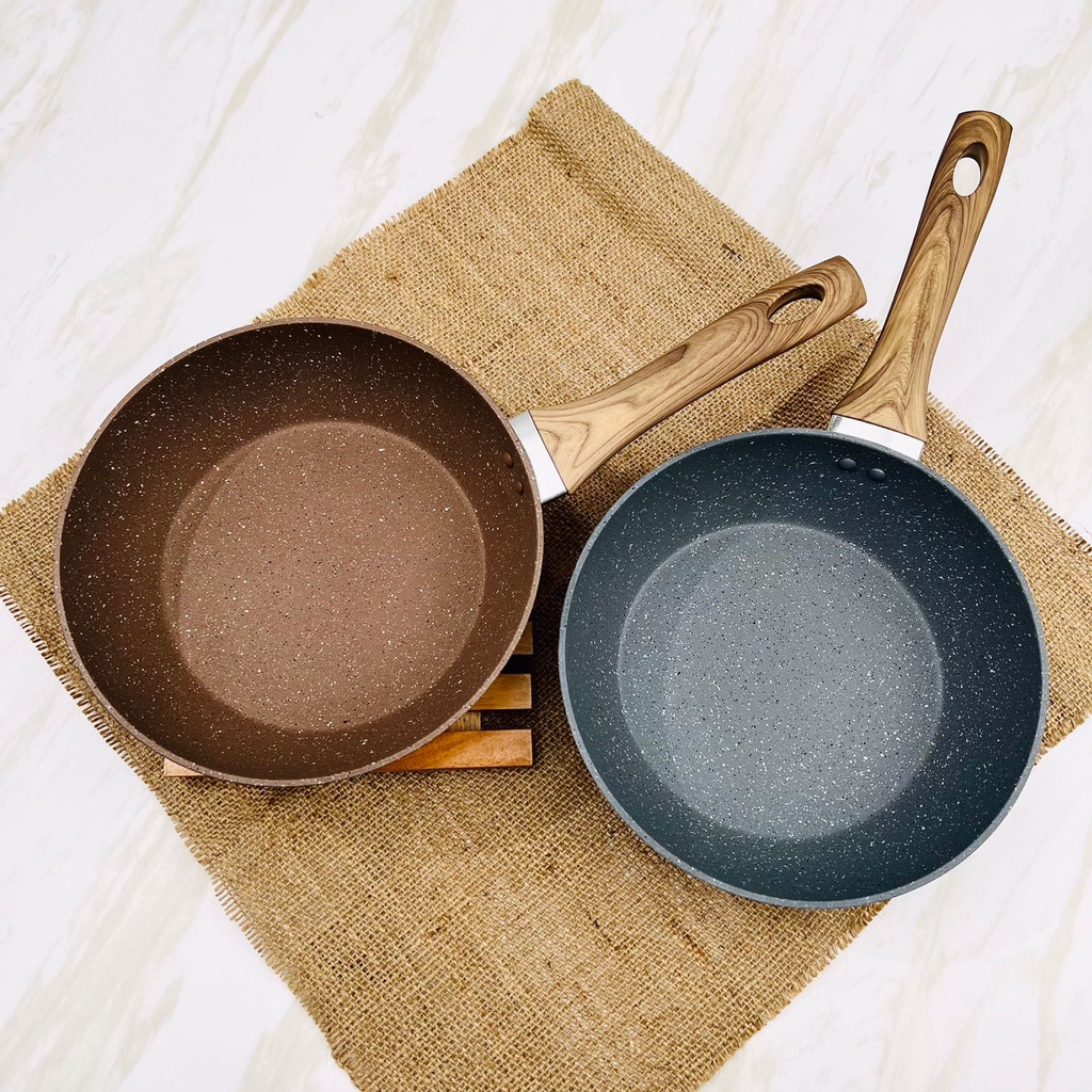 Jual Panci Ceramic Marble DEEP PAN SBR | Shopee Indonesia