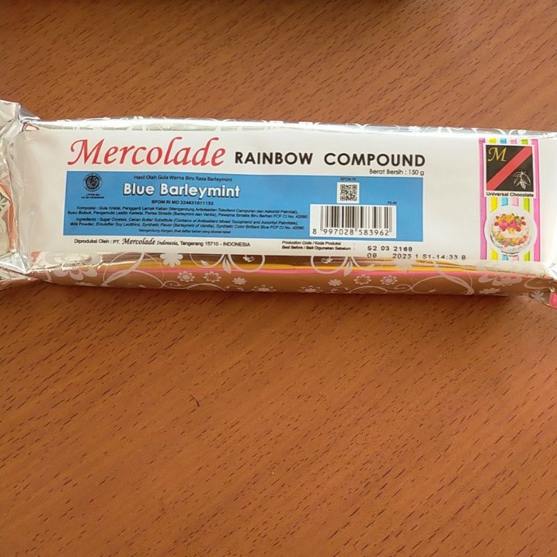 Jual MERCOLADE RAINBOW CHOCOLATE DIP GLAZE / GLAZE MERCOLADE / COKLAT ...