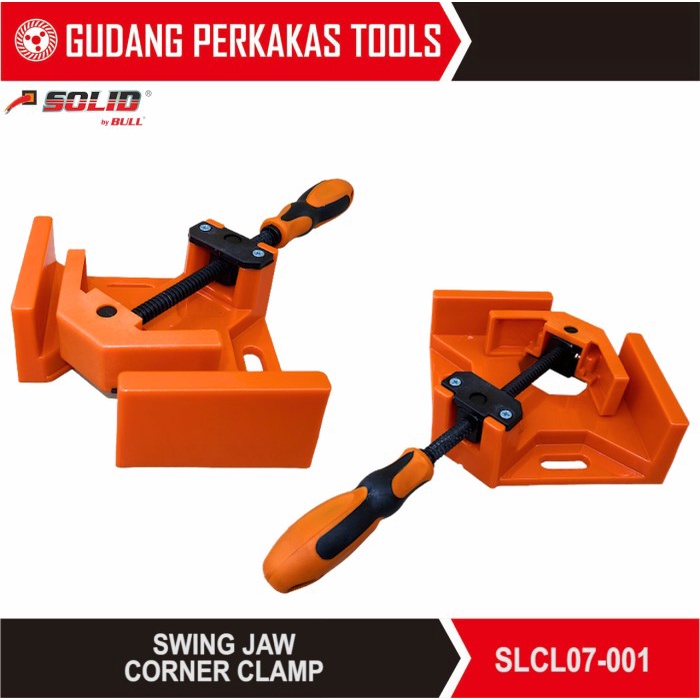 Jual Corner clamp swing jaw / klem kayu sudut siku SOLID | Shopee Indonesia
