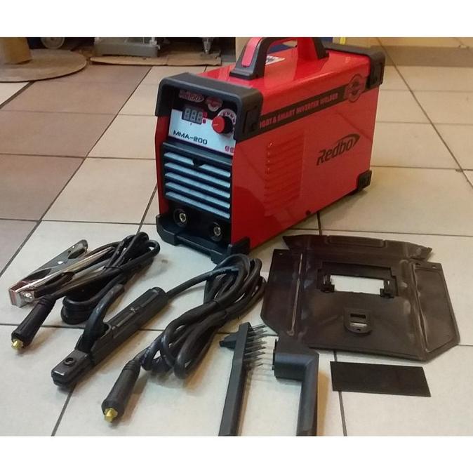 Jual MESIN LAS LISTRIK INVERTER REDBO MMA-200 DFD321545 | Shopee Indonesia
